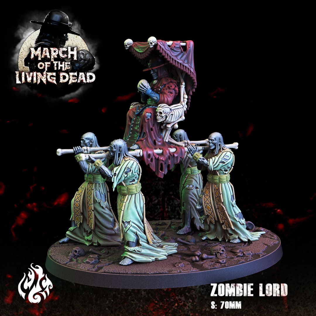 Zombie Lord Miniature Crippled God Foundry Dnd Miniatures Role Playing ...