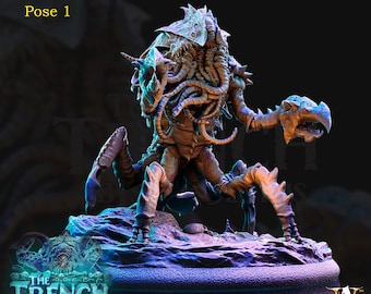 Aboleth Full Size Miniature for Dungeons and Dragons - Etsy