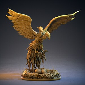 Two Headed Roc Miniature - Dnd Miniatures - Role Playing Game ...