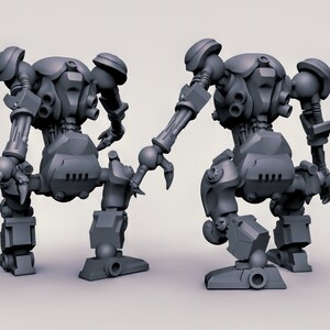 Mecha Droid - Dnd Miniatures - Role Playing Game - Scifi Miniature ...