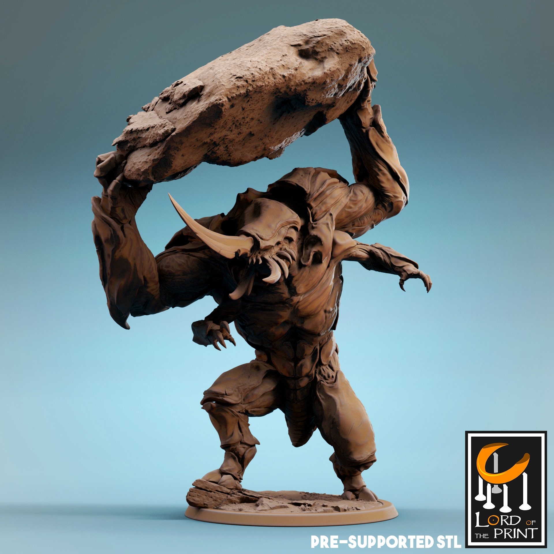 Umber Hulk Lord of the Print Dnd Miniatures RPG Role - Etsy