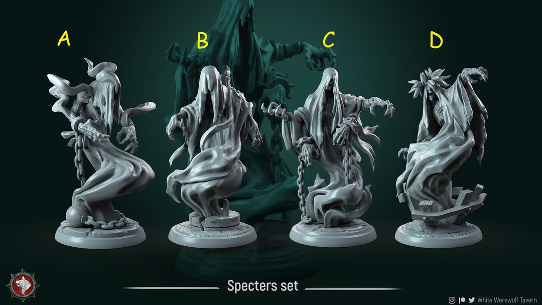 Specter Miniatures - White Werewolf Tavern - Dnd Miniatures - Role ...