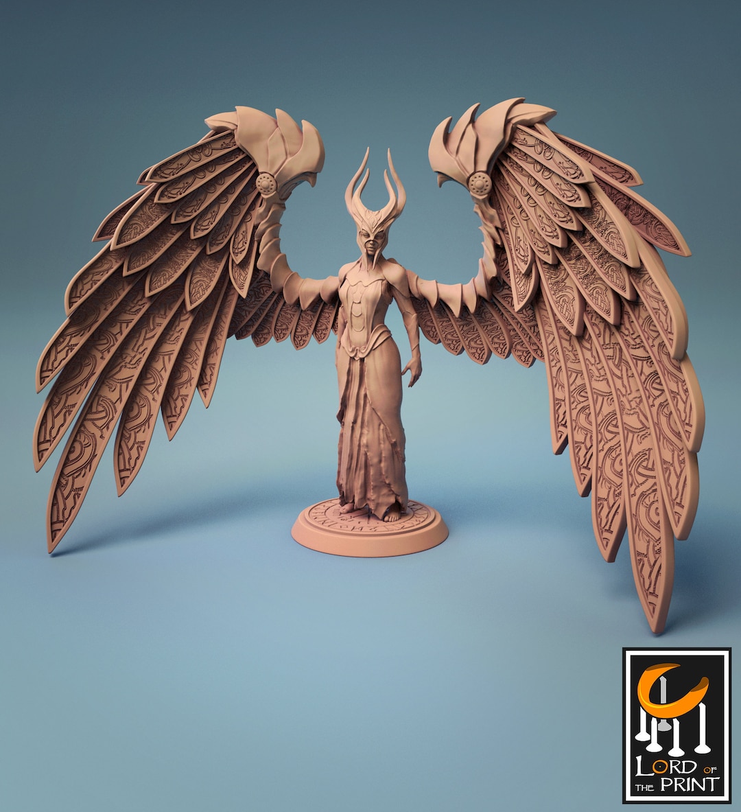 Valkyrie Miniature - Dnd Miniatures - Role Playing Game - Tabletop ...