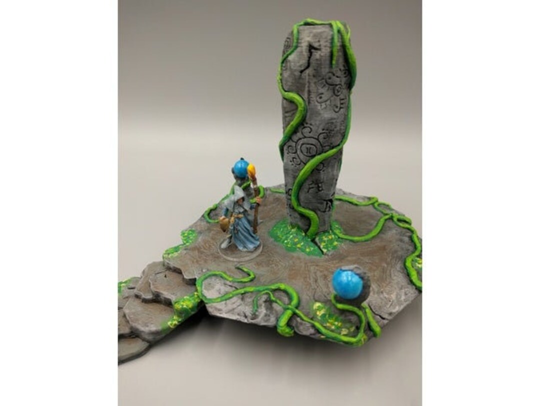 Jungle Monolith Terrain - Open Forge - Dungeons and Dragons - Fantasy ...