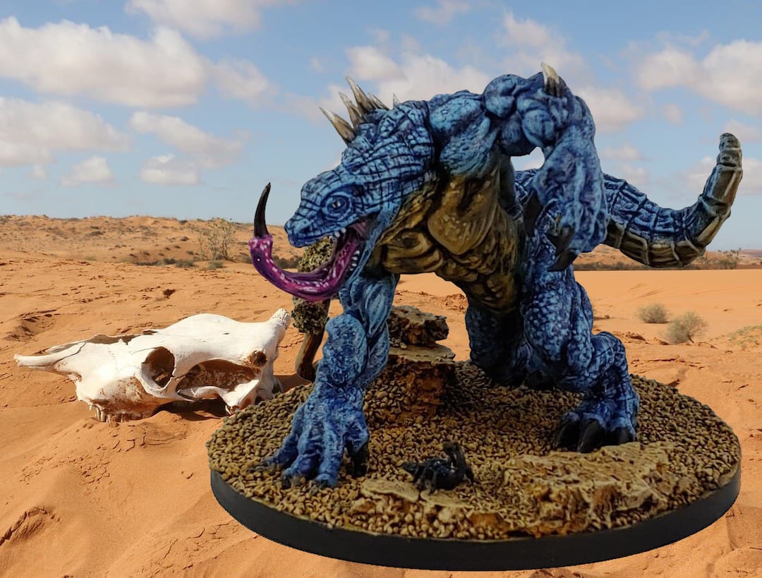 Lizardman Miniature | Fantasy Miniature | Dnd Miniatures | DND ...