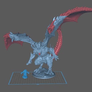 Bahamut Miniature - Rescale Miniatures - Dnd Miniatures - Role Playing ...
