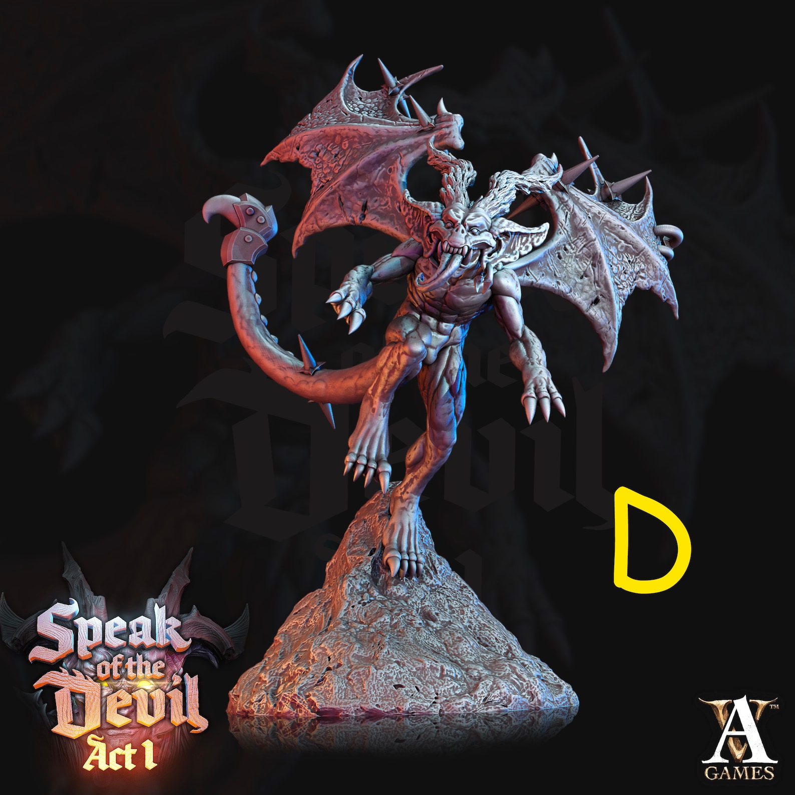 Imp Miniature Dnd Miniatures Role Playing Game Pathfinder - Etsy UK