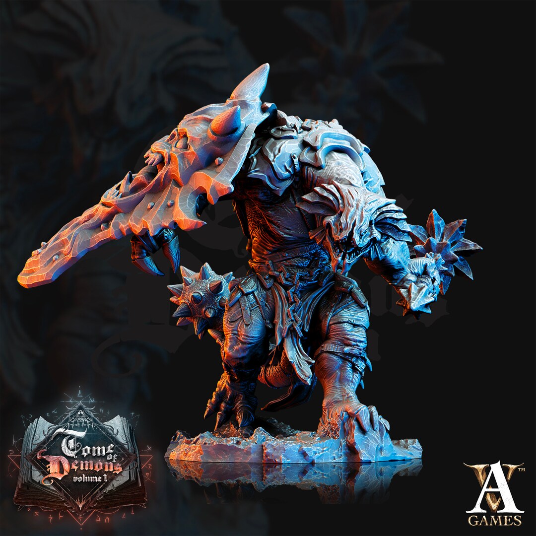 Vanguard Demon Miniature - Dnd Miniatures - Role Playing Game ...
