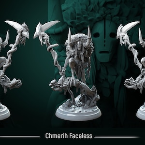 Faceless Druid Miniature - Dnd Miniatures - Role Playing Game ...