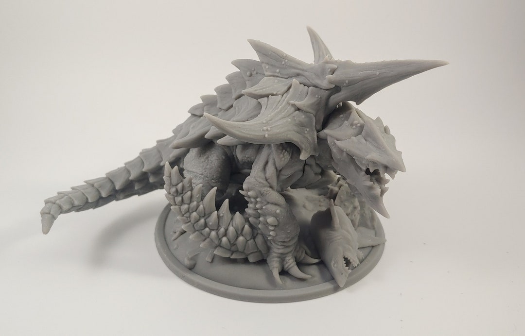 Dragon Turtle Miniature - Rescale Miniatures - Dnd Miniatures - Role ...