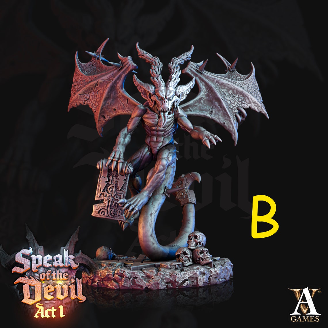 Imp miniature DnD miniatures Role Playing Game Pathfinder | Etsy