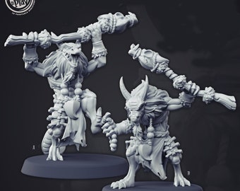 Fire Lizards Lahith the Lizard 28mm Miniatures for Tabletop Gaming dnd ...