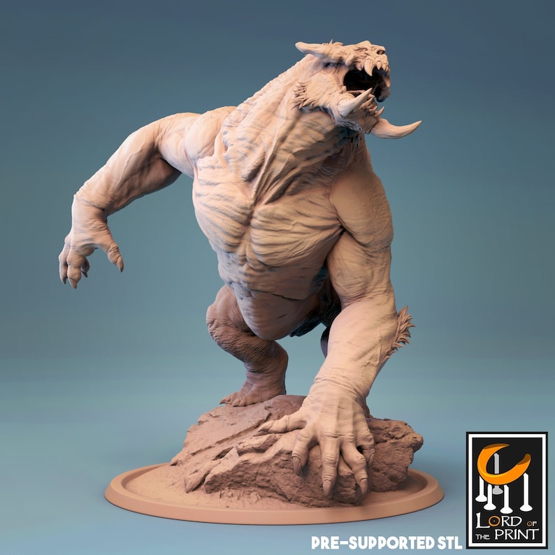 Barlgura Miniature - Rescale Miniatures - Dnd Miniatures - Role Playing ...