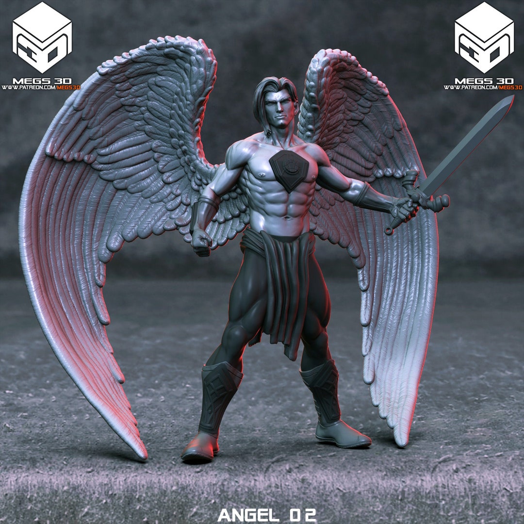 Angel Miniature | Fantasy Miniature | Dnd Miniatures | DND | Tabletop ...
