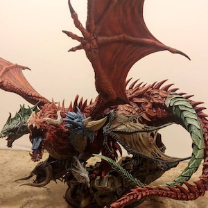 Tiamat Miniature - Rescale Miniatures - Dnd Miniatures - Role Playing ...