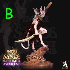 Mau Miniature - Dnd Miniatures - Role Playing Game - Tabletop Miniature ...