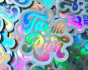 The Rich Sticker - Etsy