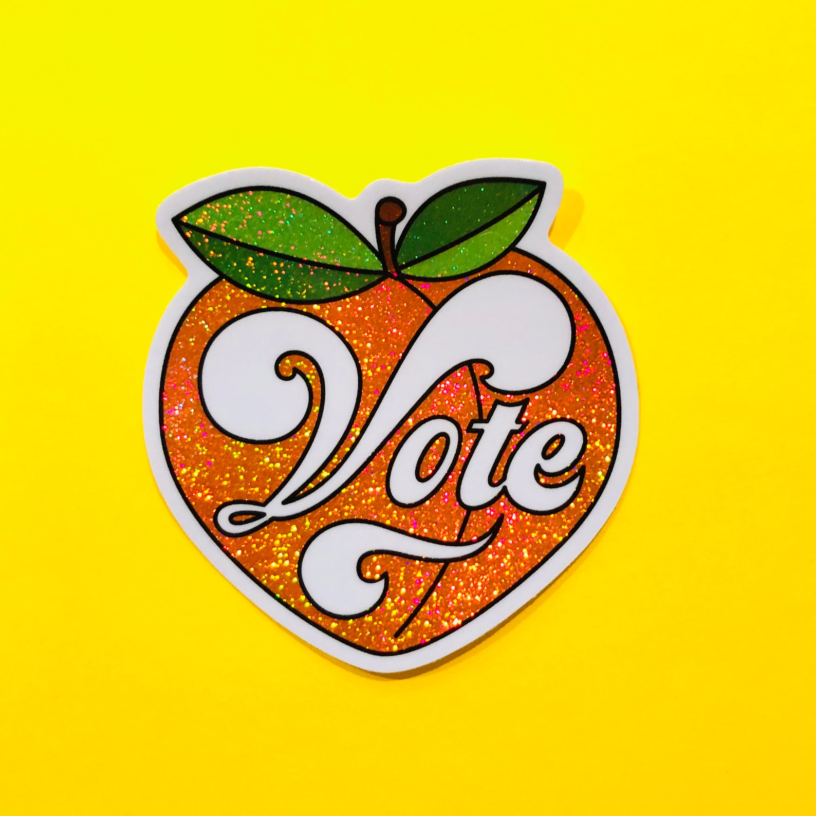 Georgia Peach Vote - Sticker - Etsy