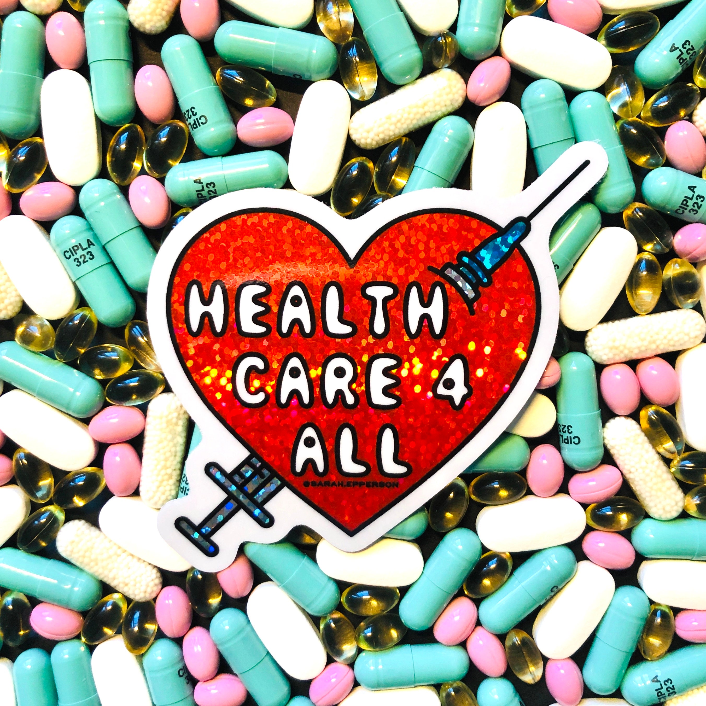 Sarah Epperson-Healthcare 4 All Sticker