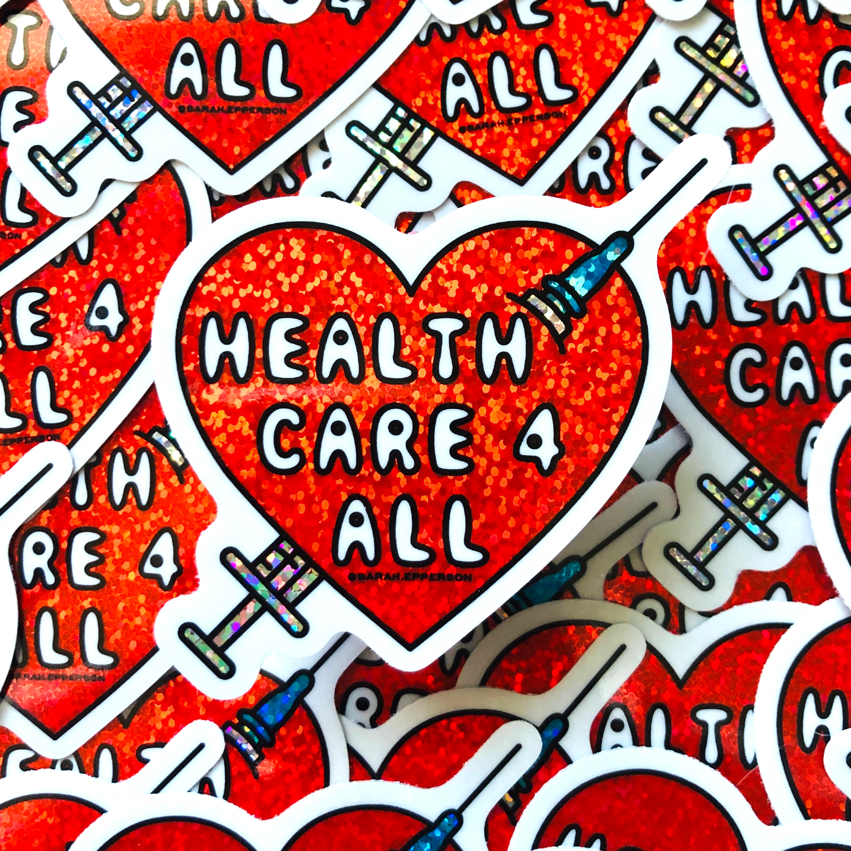 Sarah Epperson-Healthcare 4 All Sticker