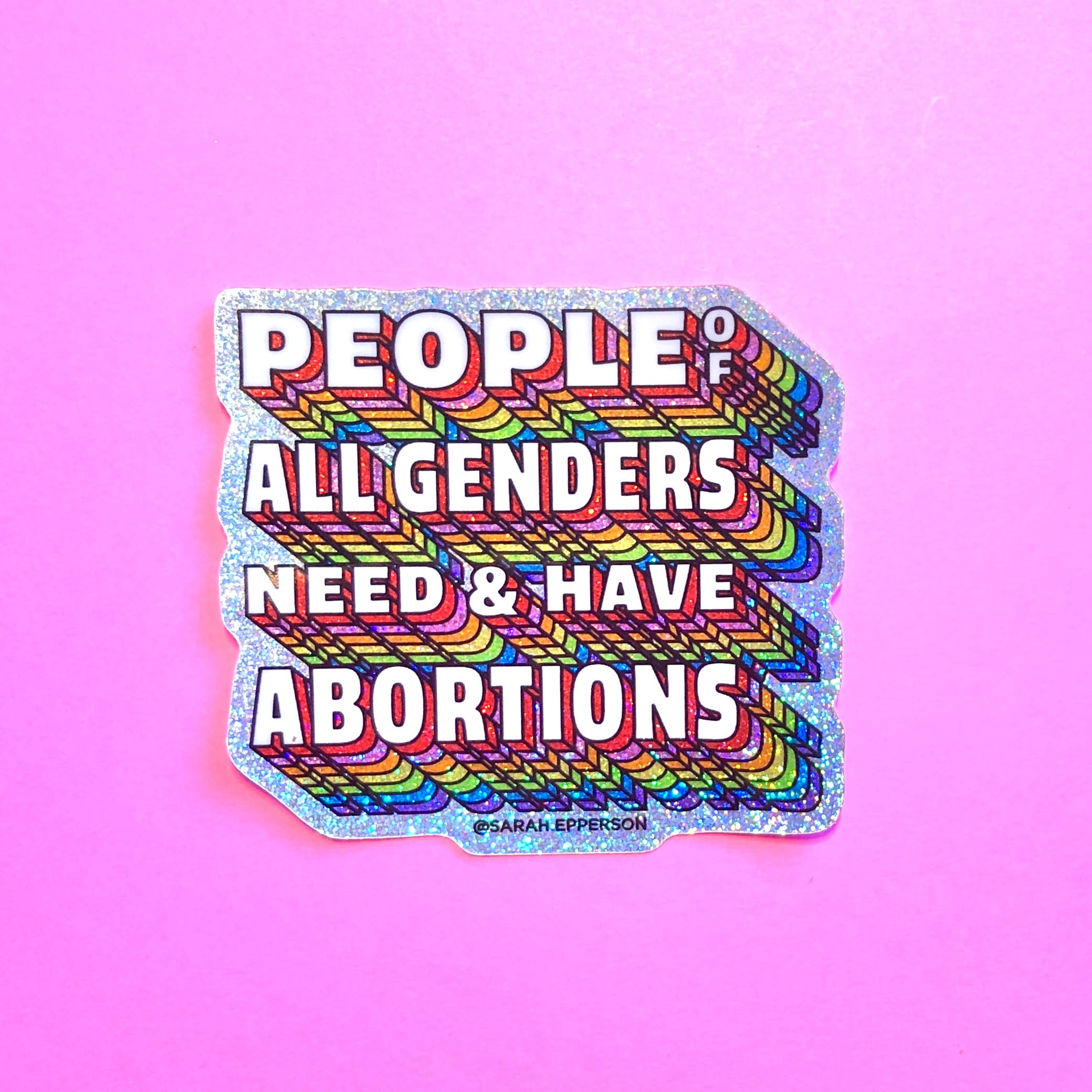 Sarah Epperson-Pro-Tect Choice Sticker