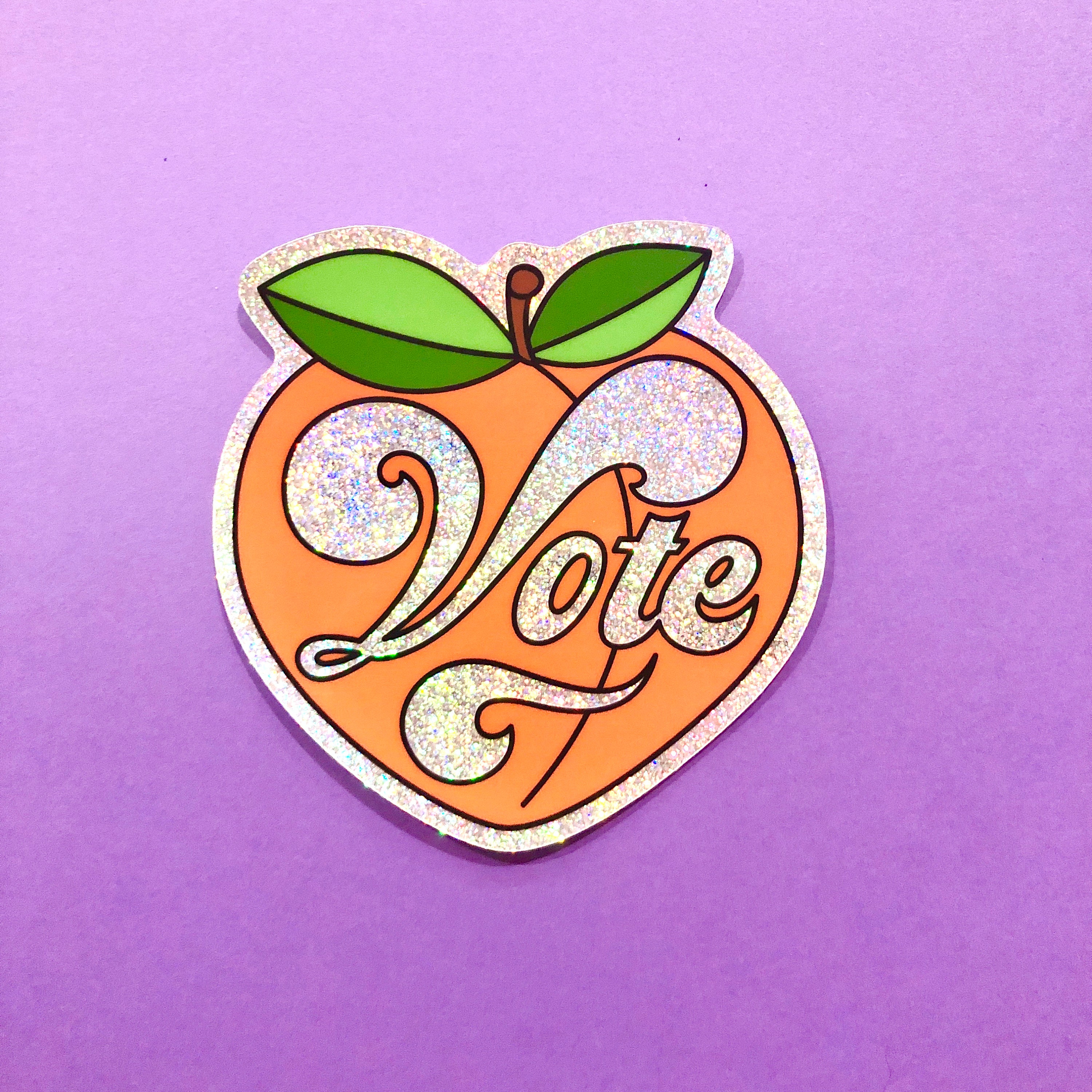 Sarah Epperson-Peach Vote - Sticker