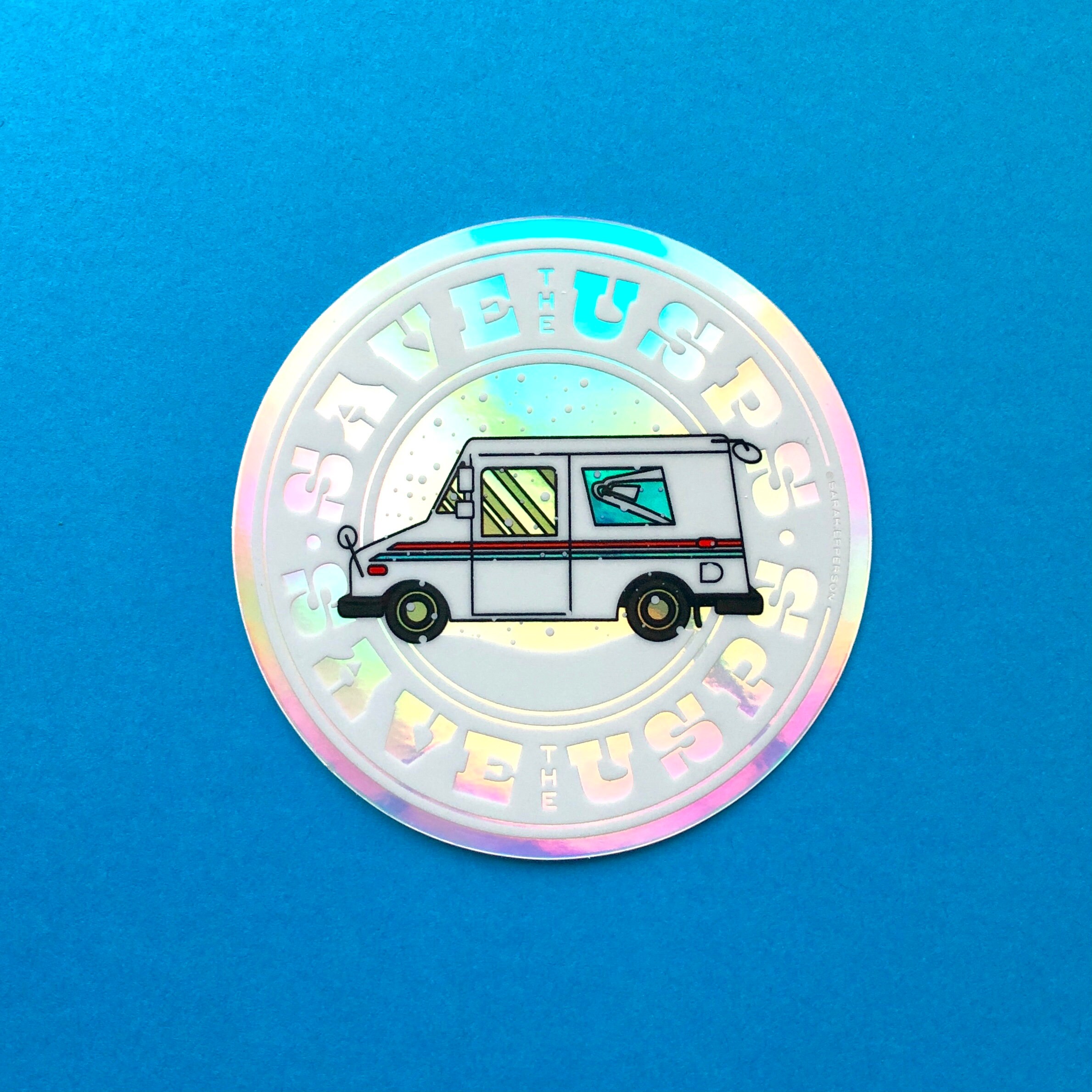 Sarah Epperson-Save The USPS - Sticker