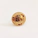 22k Solid Gold Coin Ring- Vintage Designer Gold Coin Ring- Ginni Coin ...