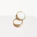 22k Gold Hoops Bold Design Gold Hoops Elegant Indian Hoops - Etsy