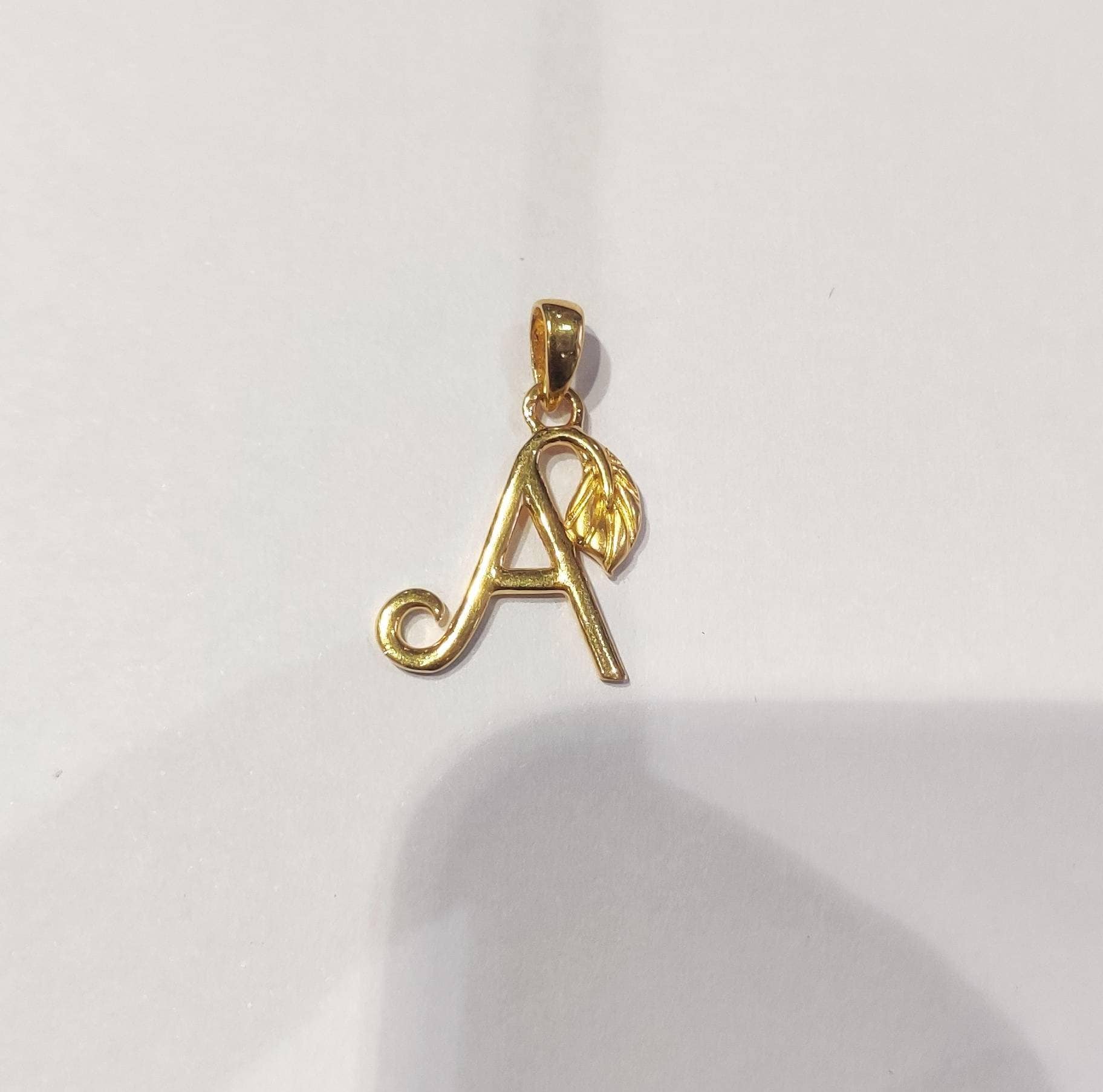 22k Gold Initial Pendant 22k Gold Alphabet Locket Solid Gold - Etsy