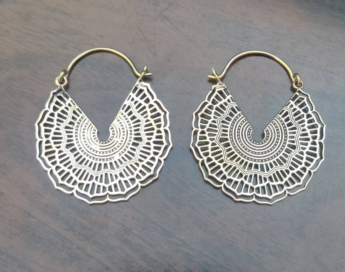 Handmade Brass Earing Suitable for Every Occasion | Etsy