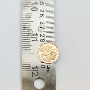 22K Gold Coin 2 & 4gram, Genuine Hallmarked Gold Coin, Vintage Gold ...