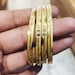 22k Gold Bangles, Solid Gold Real Bangle,gold Bangle Bracelet, Antique ...