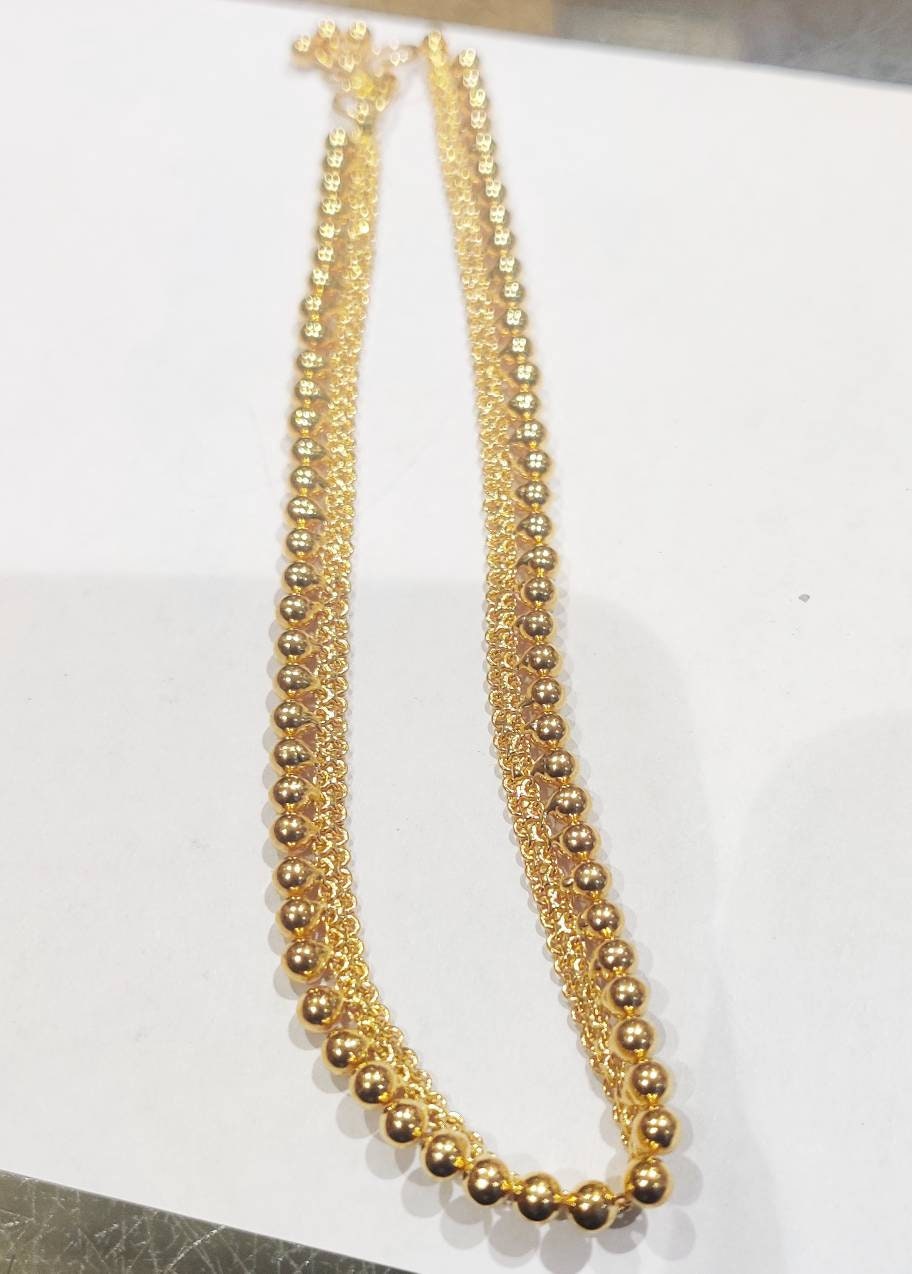 22k Gold Anklets, Solid Gold Anklet, Indian Anklet, Rajasthani Gold ...
