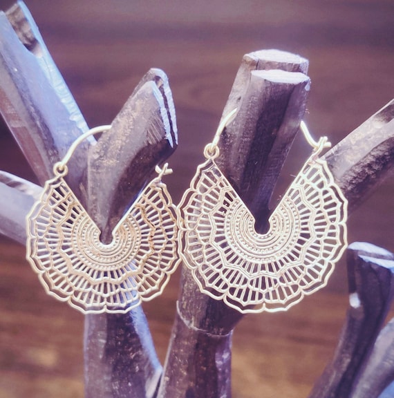 Handmade Brass Earing Suitable for Every Occasion | Etsy