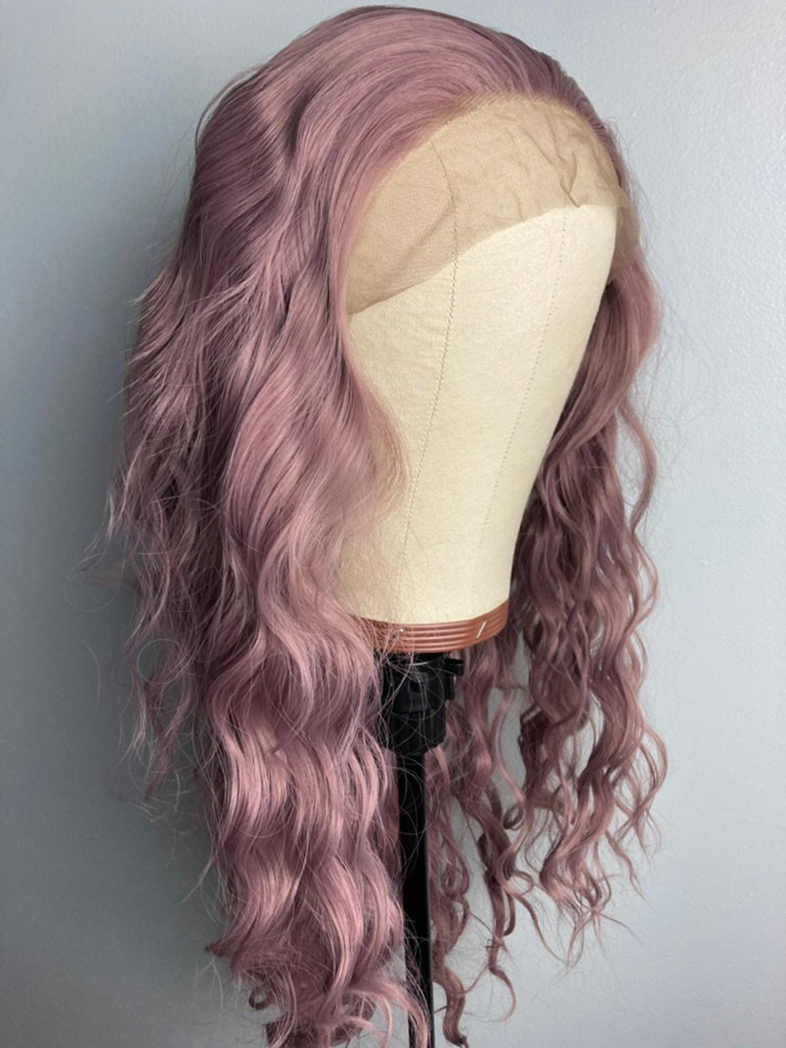 Pink Wig,dark Pink Wig,ash Pink Lace Wig,pastel Pink Wig,lace Front ...