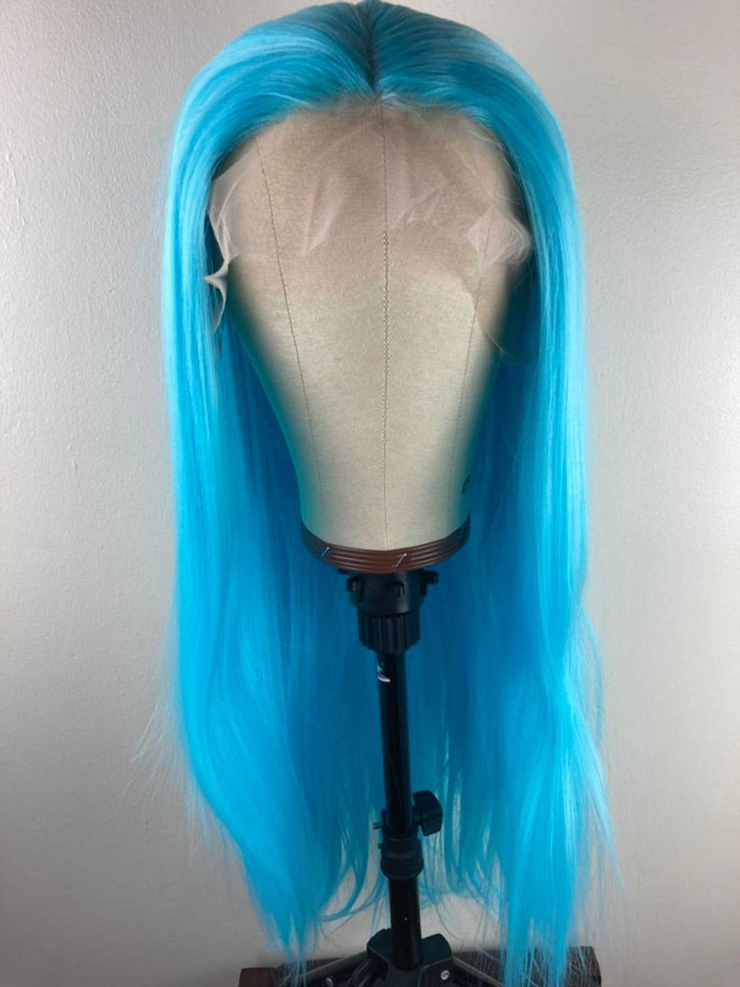 Light Blue Wigsky Blue Wiglace Front Wigblue Lace Front - Etsy