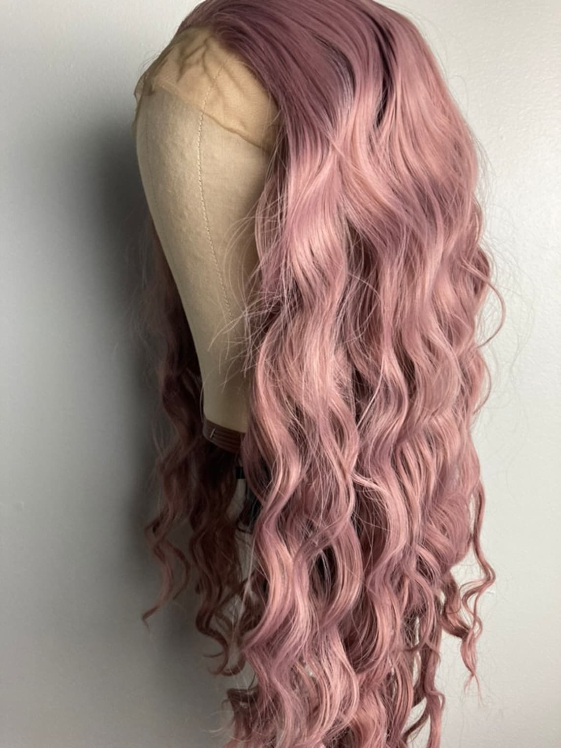 Pink Wig,dark Pink Wig,ash Pink Lace Wig,pastel Pink Wig,lace Front ...
