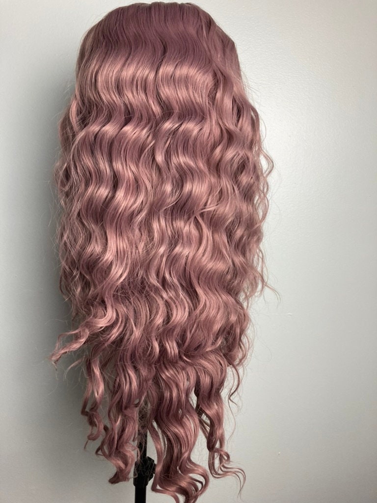 Pink Wig,dark Pink Wig,ash Pink Lace Wig,pastel Pink Wig,lace Front ...