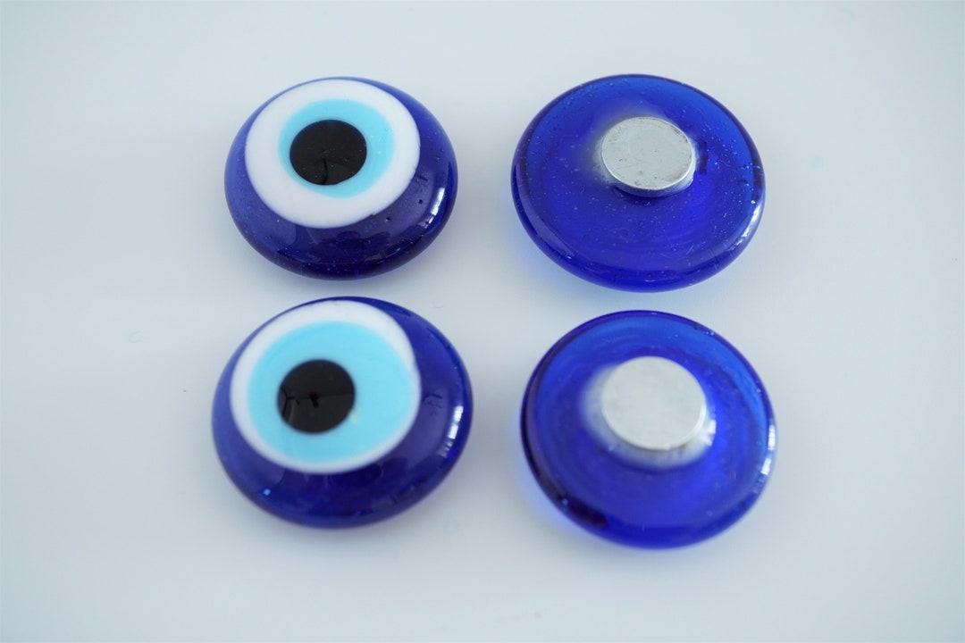 Evil Eye Magnet Glass Magnets for Fridge Refrigerator - Etsy
