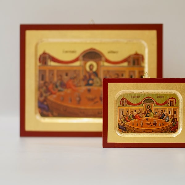 The Last Supper Orthodox Icon - Etsy
