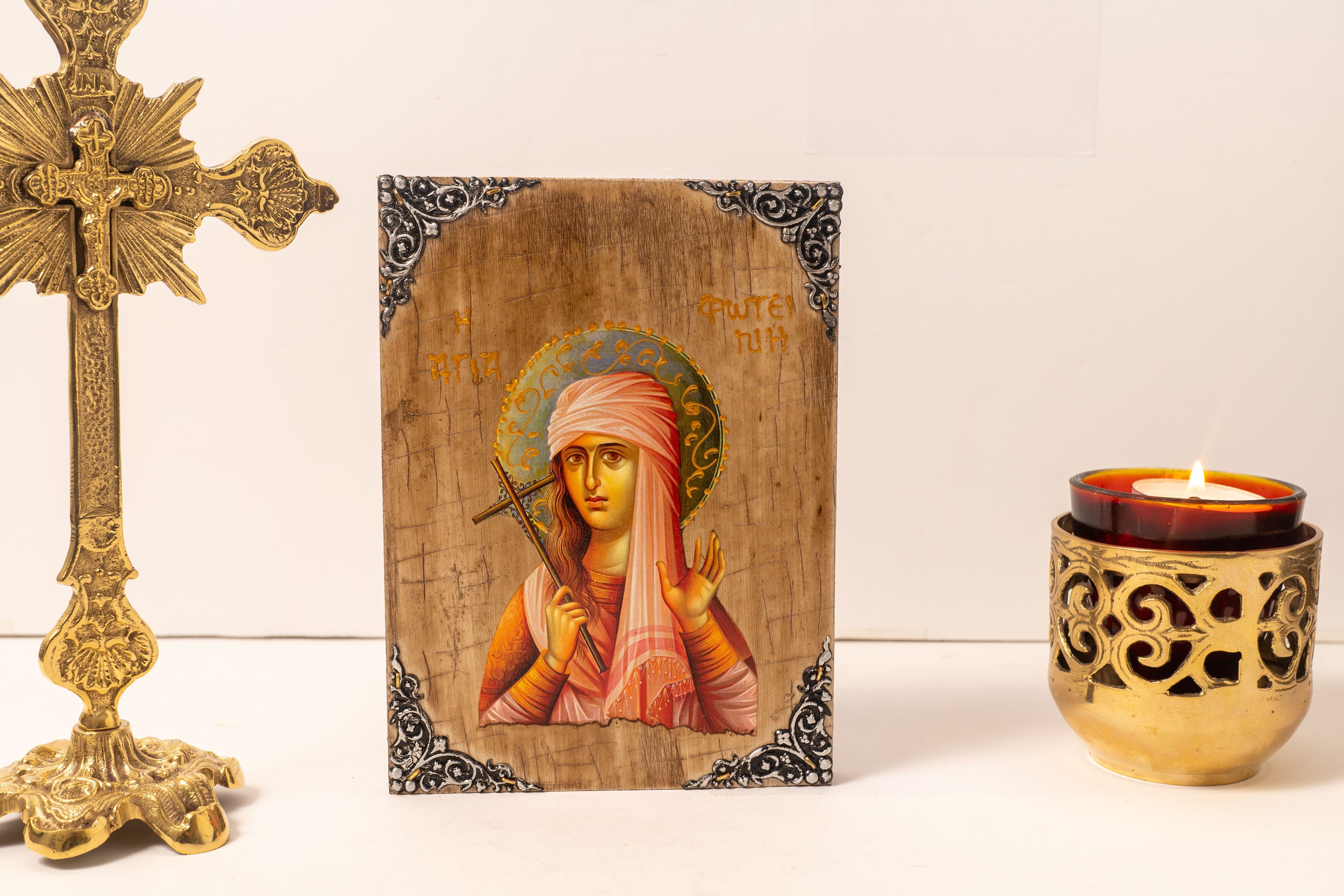 Saint Photini Samaritan Woman Orthodox Icon Byzantine - Etsy