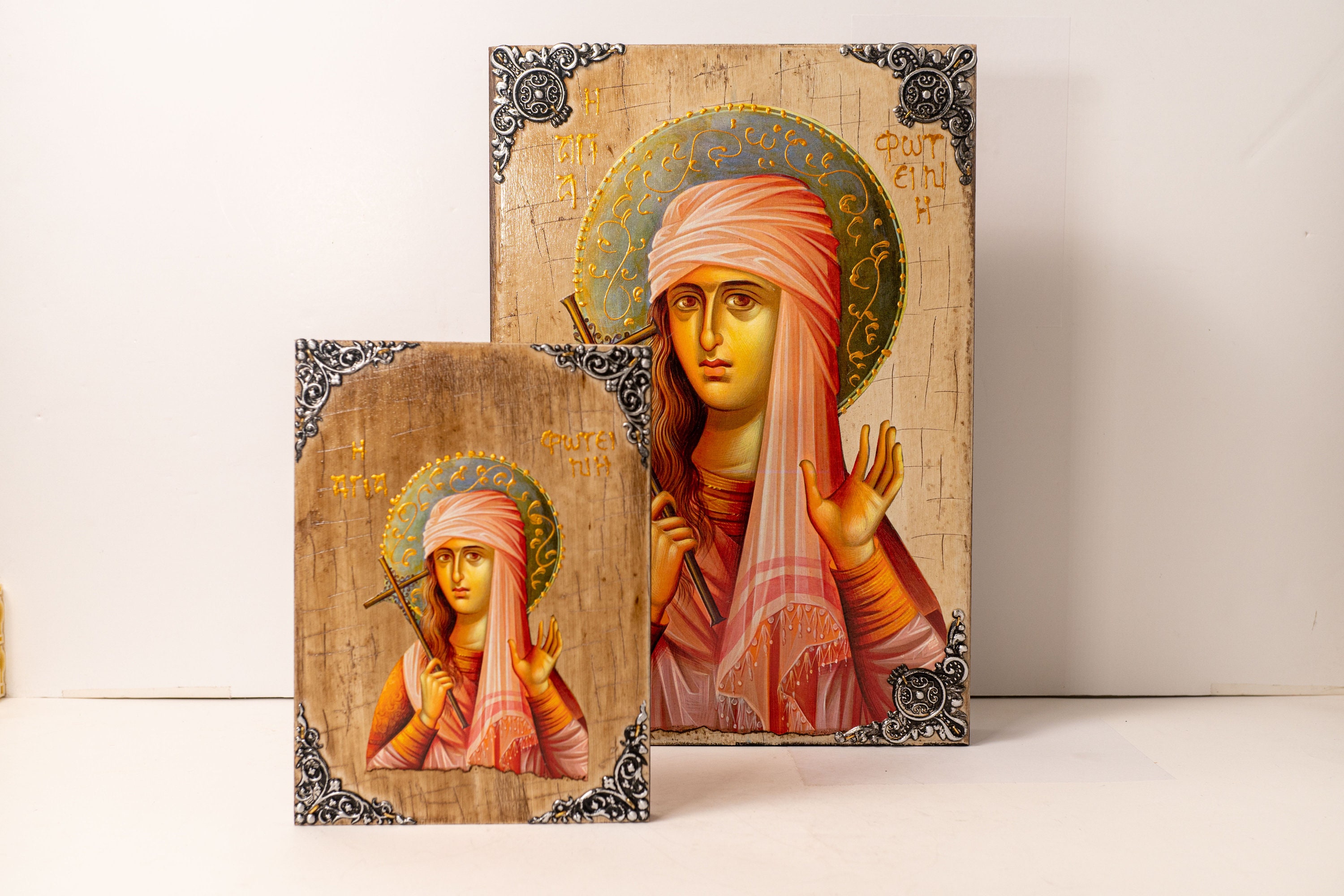 Saint Photini Samaritan Woman Orthodox Icon Byzantine - Etsy