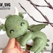 Dragon Felt Pattern/ Dragon Pdf Pattern/ Christmas Ornament Pattern - Etsy