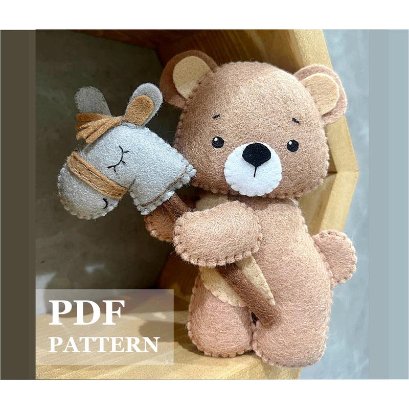 Felt Forest Animals - Etsy