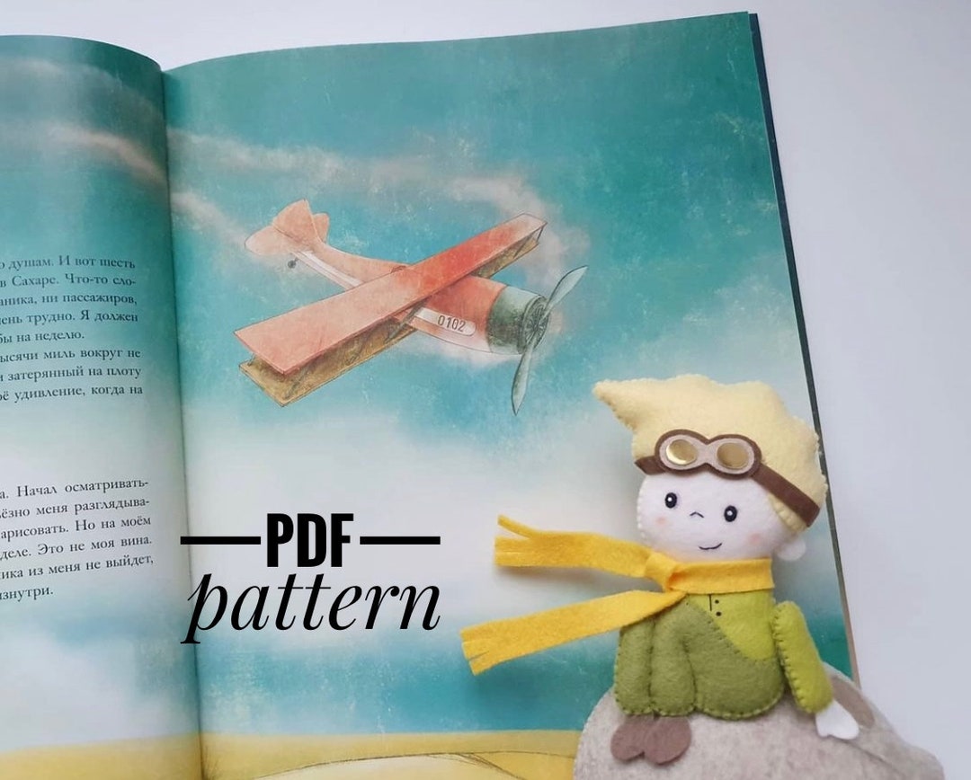 Little Prince Felt Pattern/ Little Prince PDF Pattern - Etsy
