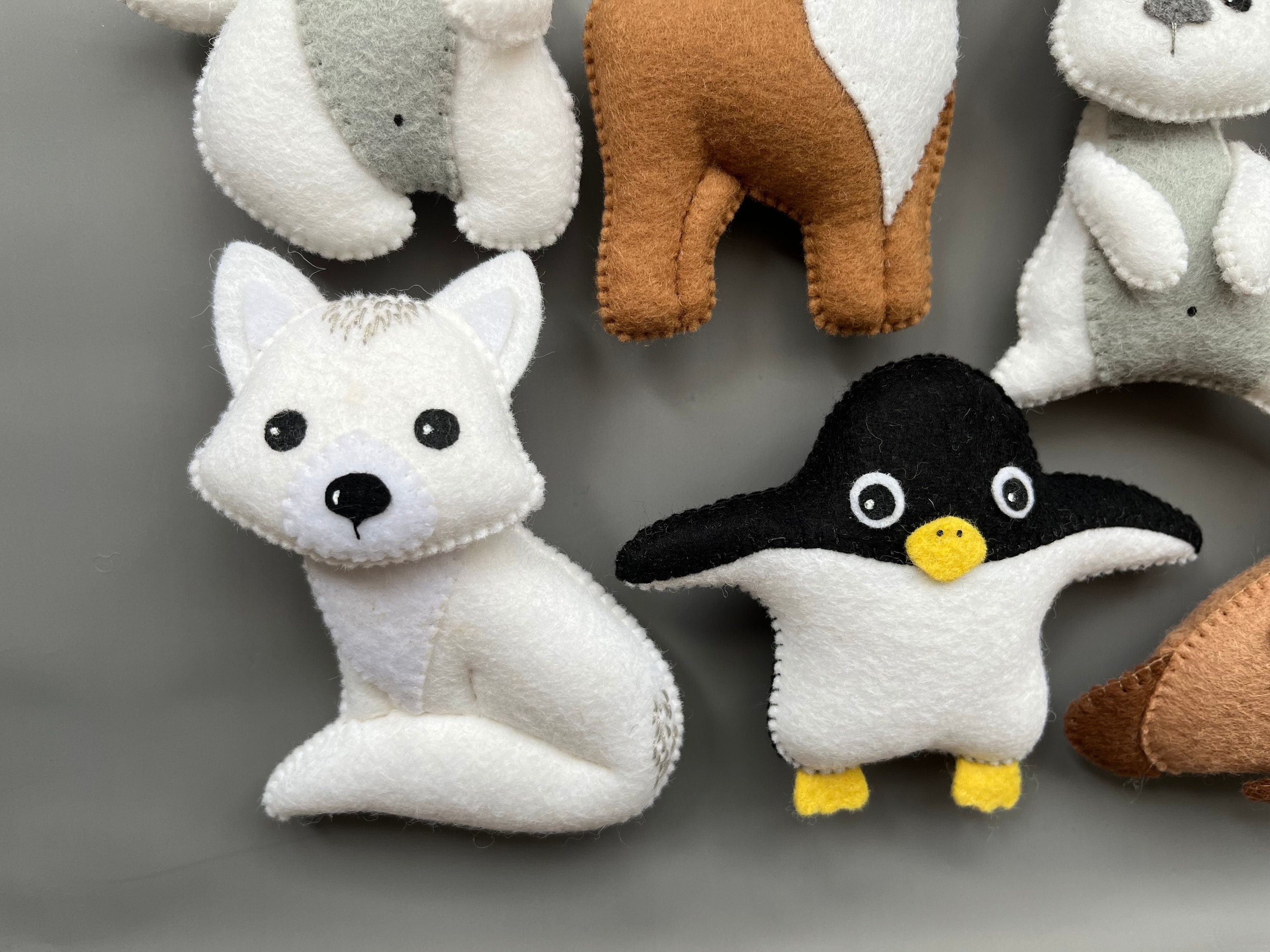Polar Animals Felt Pattern/ Arctic Animals PDF Pattern - Etsy UK