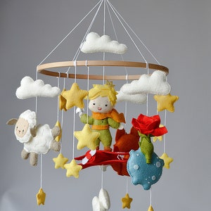 Little Prince Baby Mobile for Boy, Crib Mobile, Gift Newborn - Etsy
