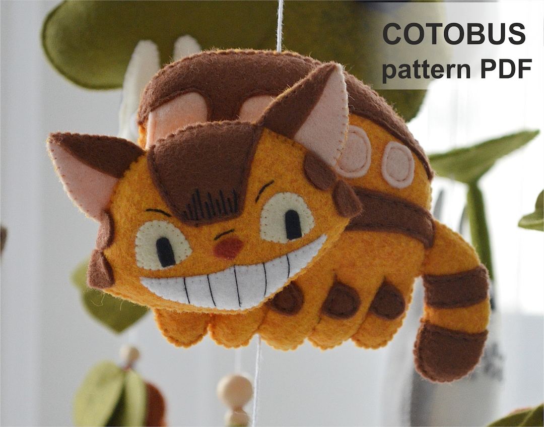 Anime PDF Pattern, Anime Felt Toy - Etsy