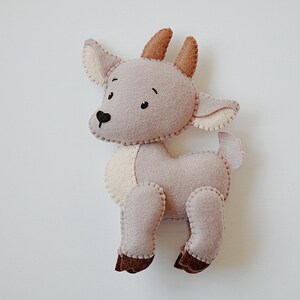 Goat Felt Pattern, Farm Animals - Etsy